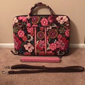 Vera Bradley | Bags | Authentic Vera Bradley Laptop Bag | Poshmark